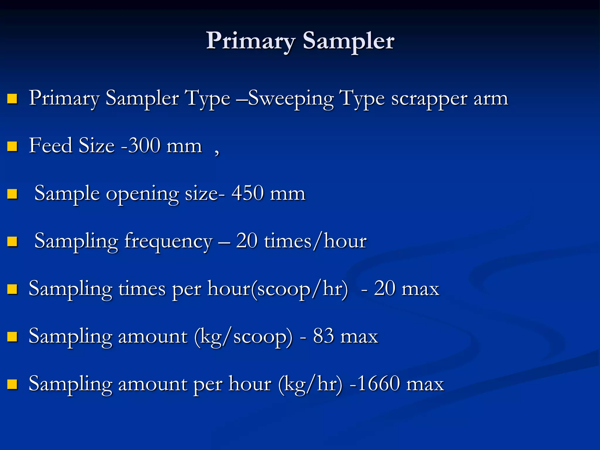 Coal quality sampling & preparation as per indian standard | PPT