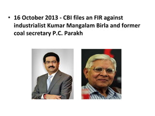 Coal scam | PPT