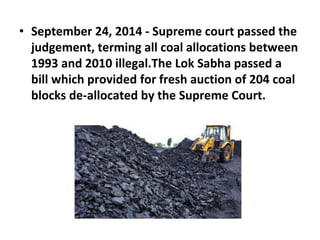 Coal scam | PPT