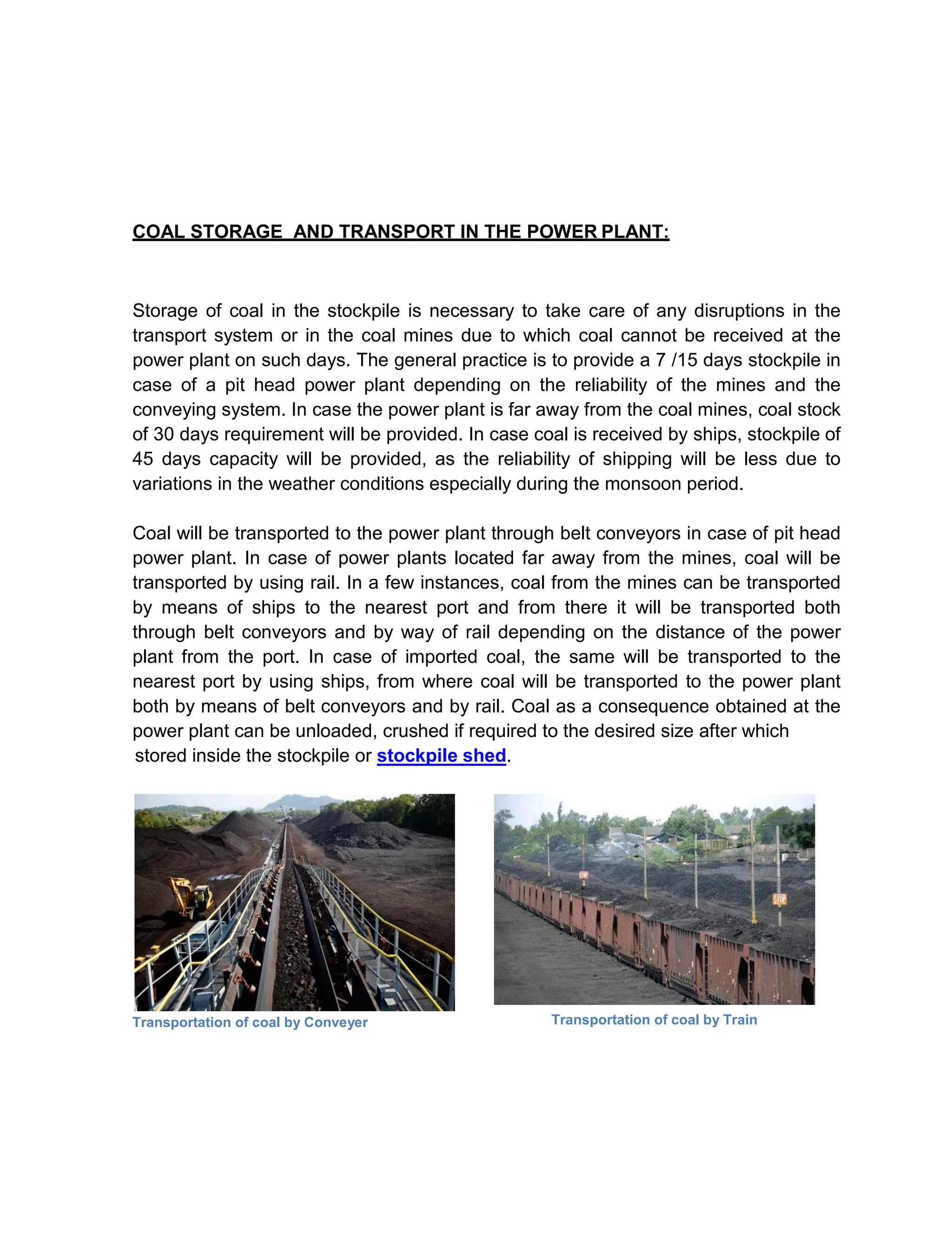 The most economical solution to cover coal and limestone stockyard | PDF