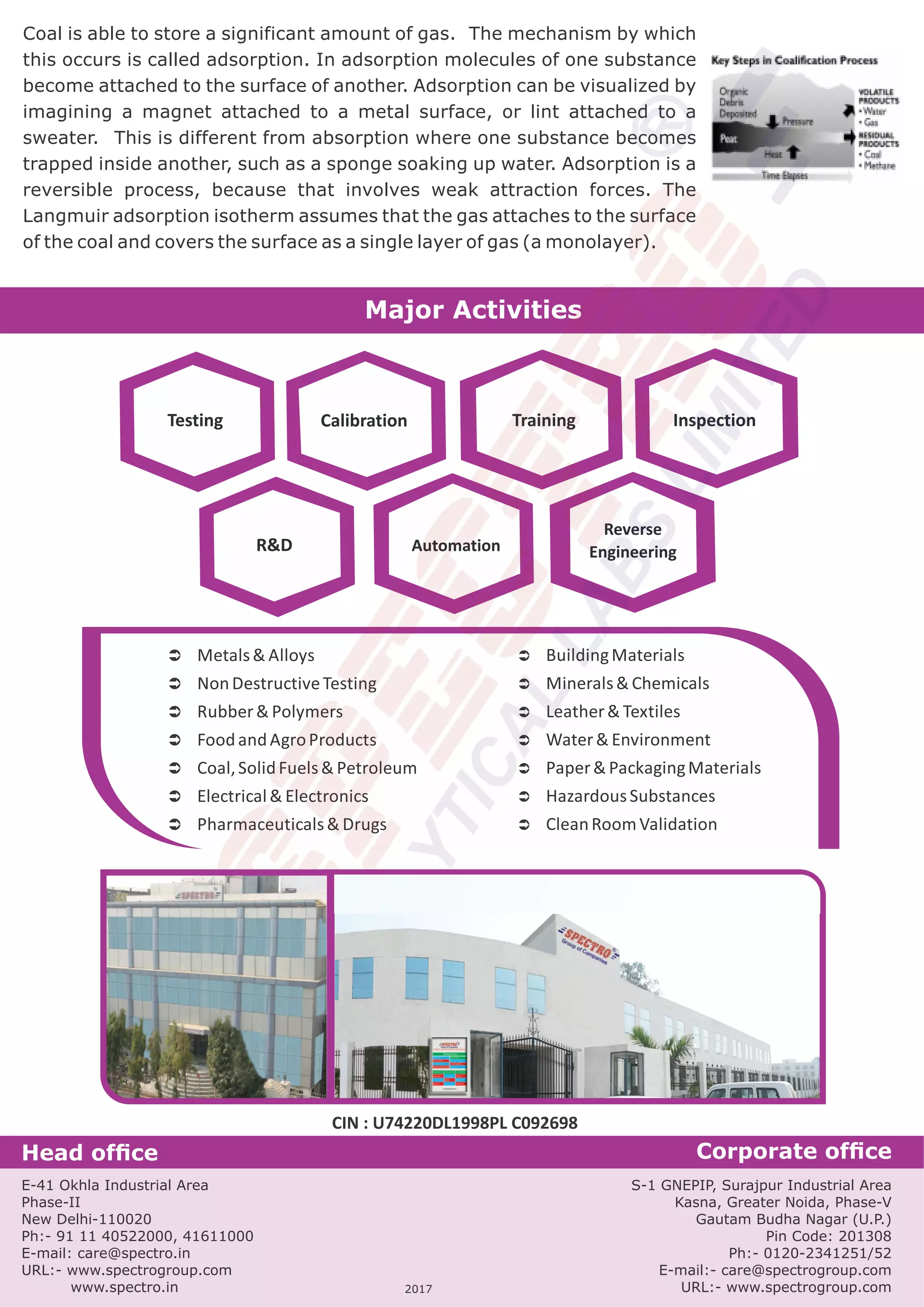 Coal testing services in india | PDF