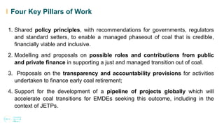 PPCA: Coal Transition Commission - Next Steps and Deliverables | PPT