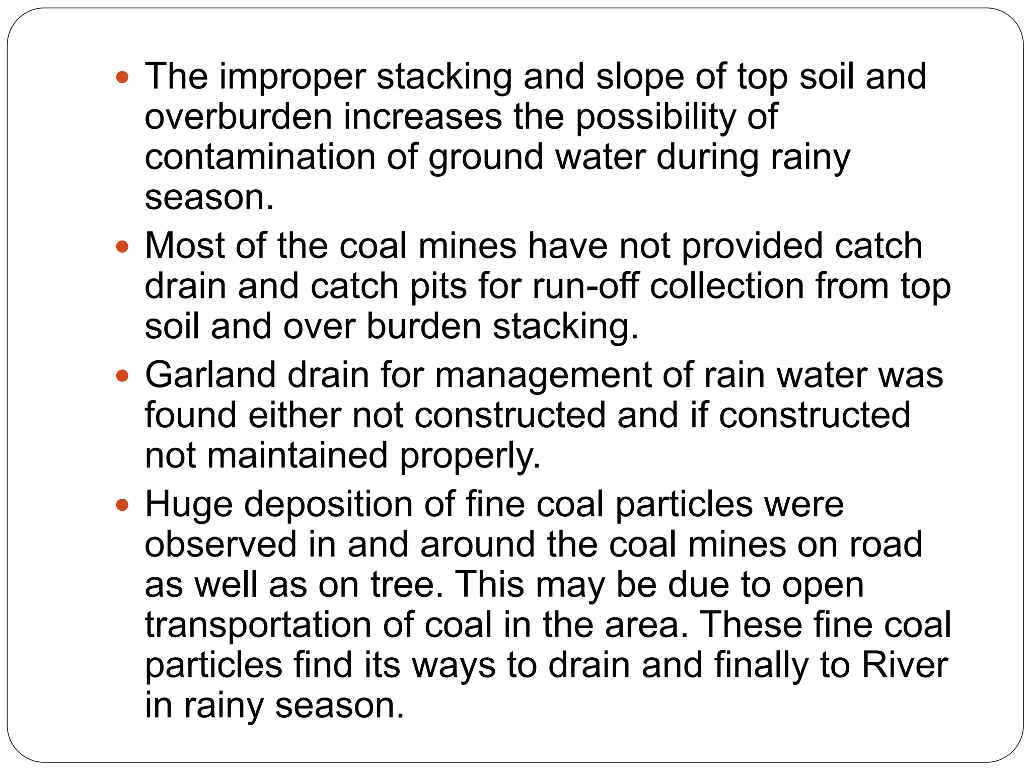 Coal use and water pollution | PPTX