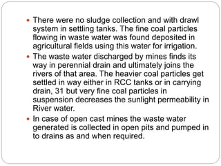 Coal use and water pollution | PPTX