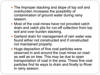 Coal use and water pollution | PPTX