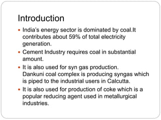 Coal use and water pollution | PPTX