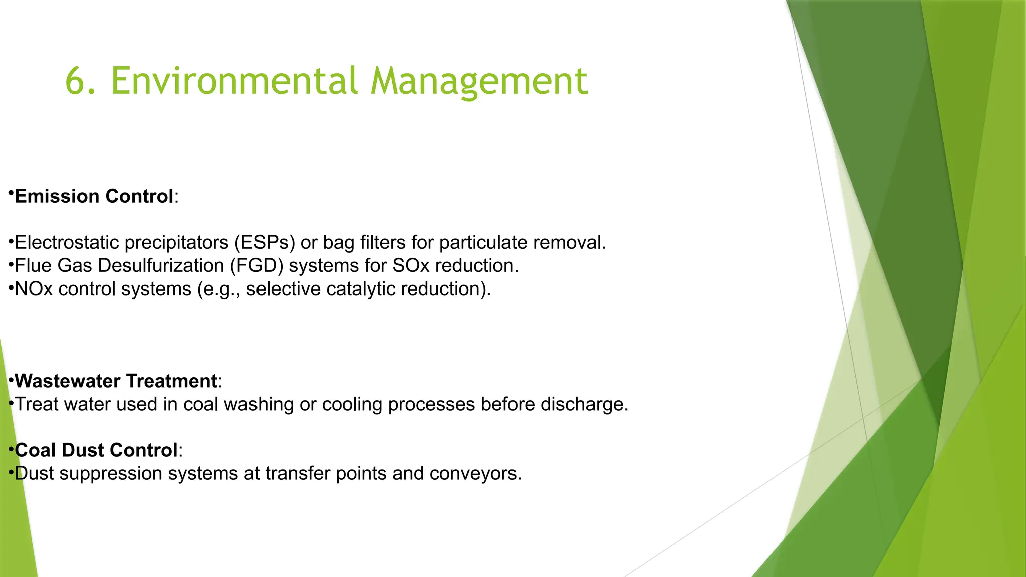 COAL & WATER MANAGEMENT for power plant | PPTX