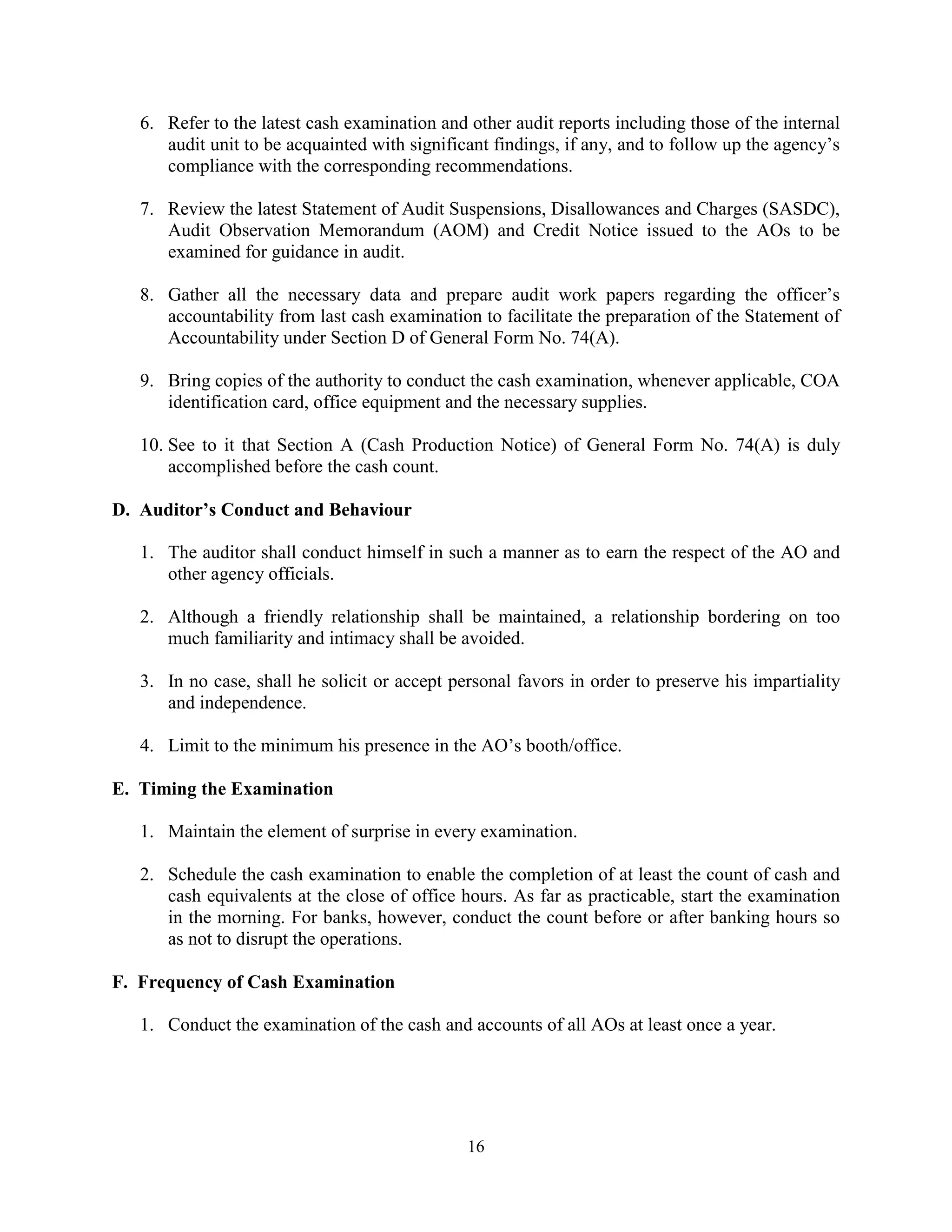 COA_M2013-004 cash exam proceduresures.pdf
