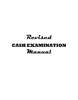 COA_M2013-004 cash exam proceduresures.pdf