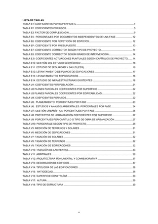 Coam baremos orientativos_modif_2007_cte | PDF