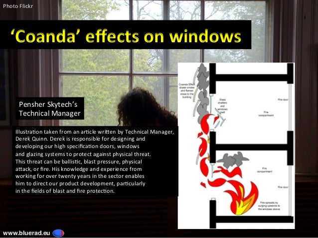 Coanda Effect on Tower Blocks with Blueproof