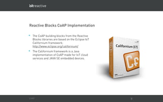 CoAP in Reactive Blocks | PDF