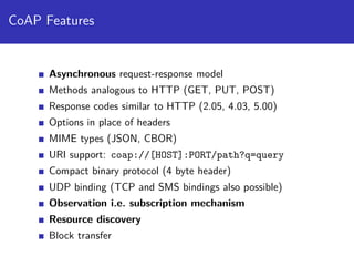 CoAPing with the Internet of Things | PPT