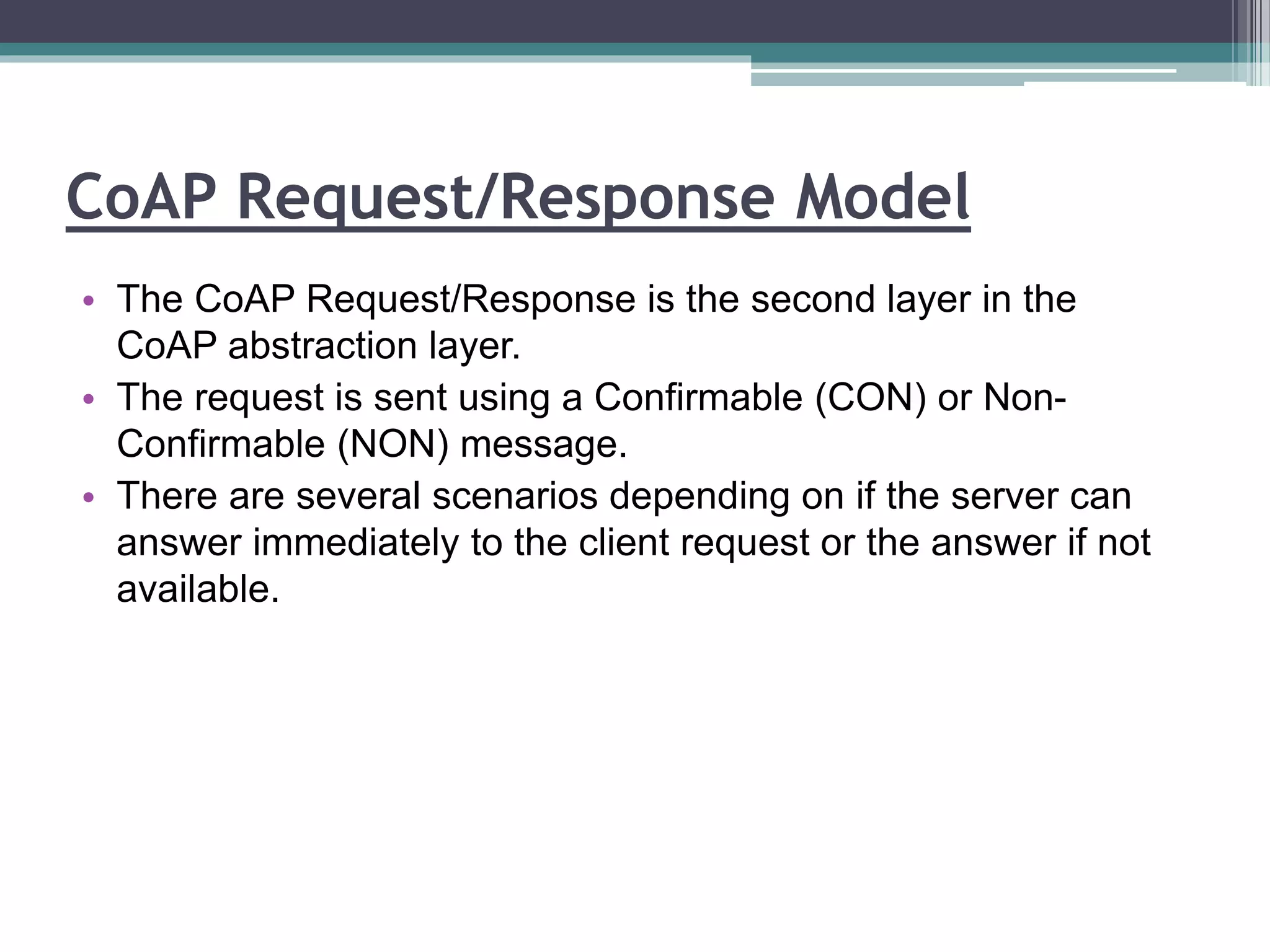 CoAP protocol -Internet of Things(iot) | PPTX