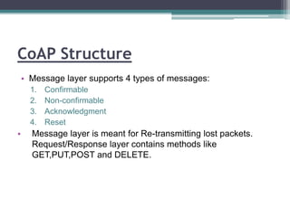 CoAP protocol -Internet of Things(iot) | PPTX