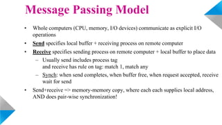 Introduction to parallel processing | PPTX