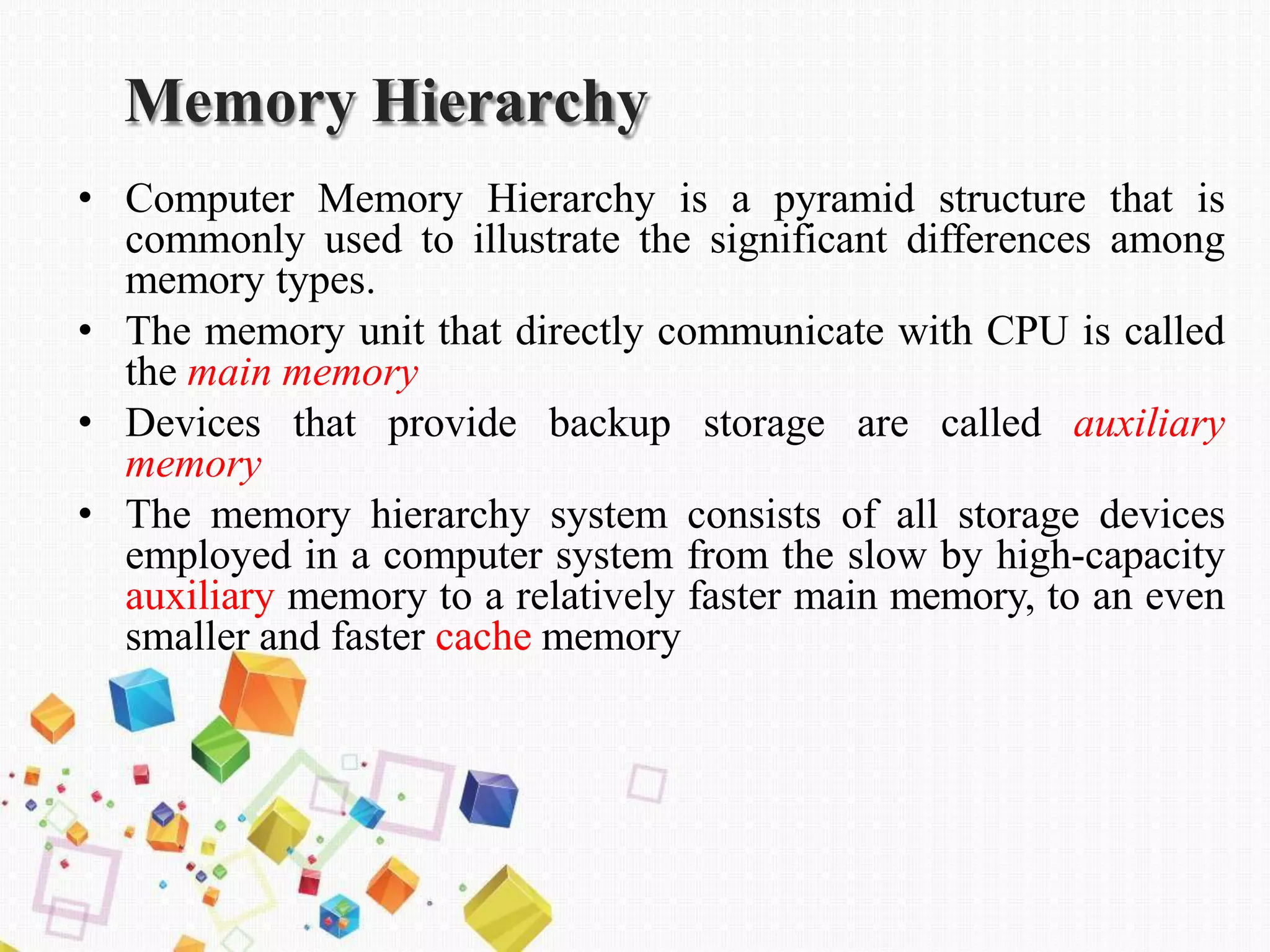 coa ppt.pptx | Data Storage and Warehousing | Computing