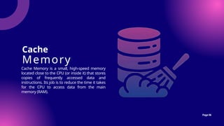 Computer Memory Architecture and Evolution | PPTX