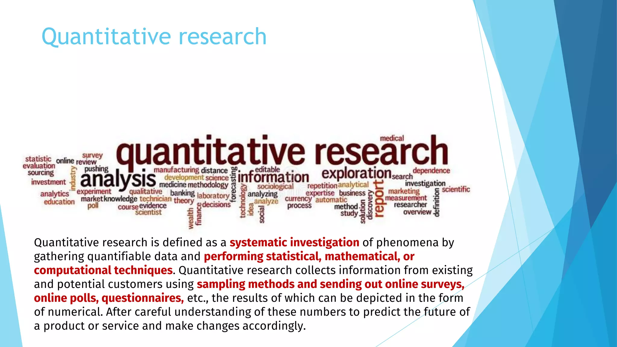 Quantitative and Qualitative Research In Architecture | PPT | Free Download