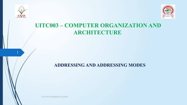 COA Presentation 4 ADDRESSING MODES.pptx