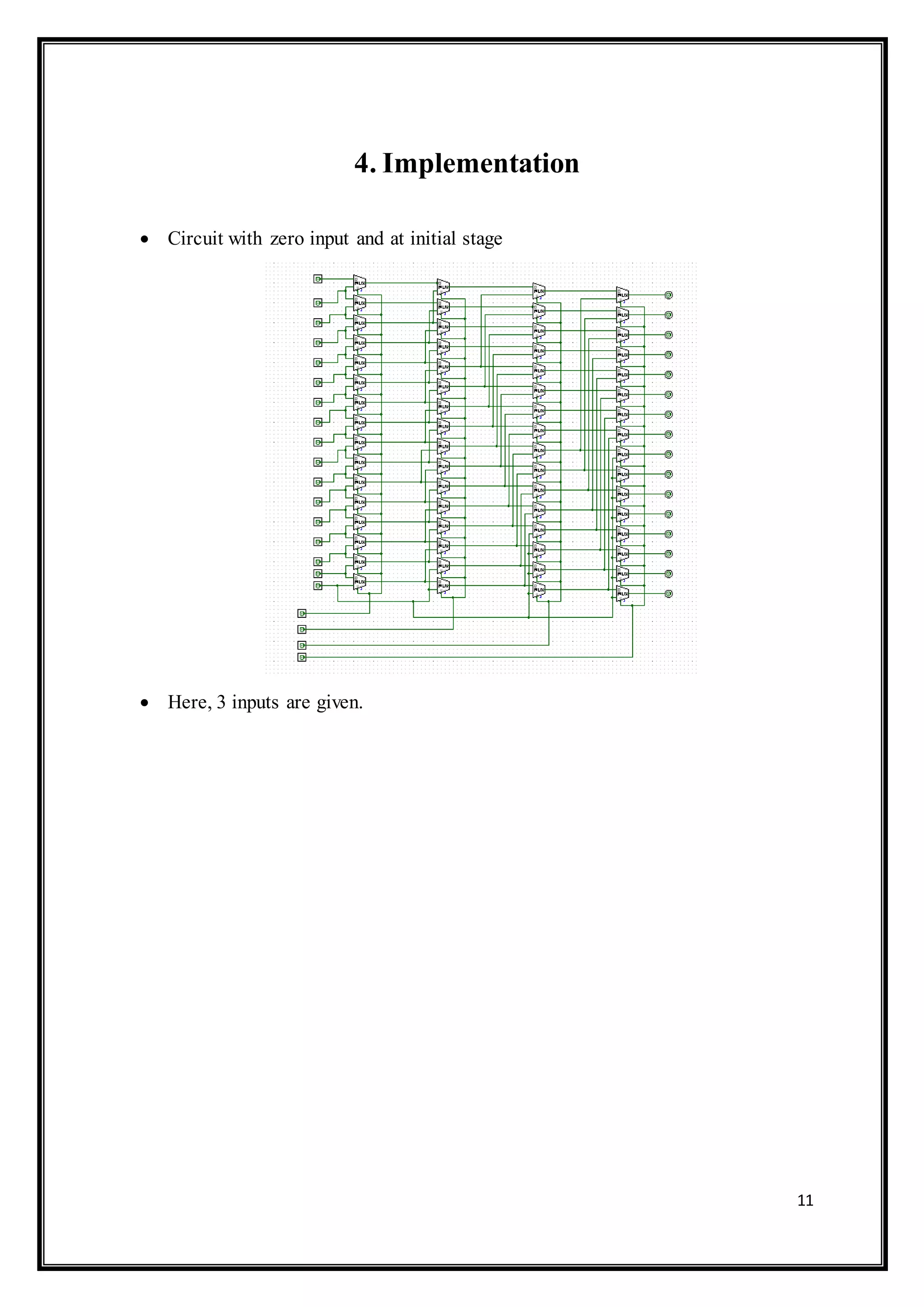 A Computers Architecture project on Barrel shifters | DOCX | Programming Languages | Computing
