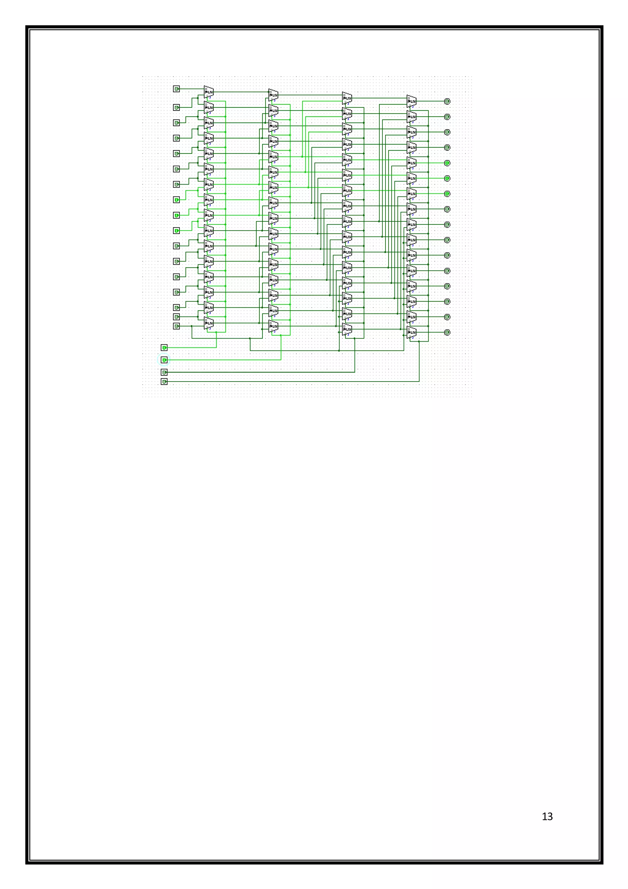 A Computers Architecture project on Barrel shifters | DOCX | Programming Languages | Computing