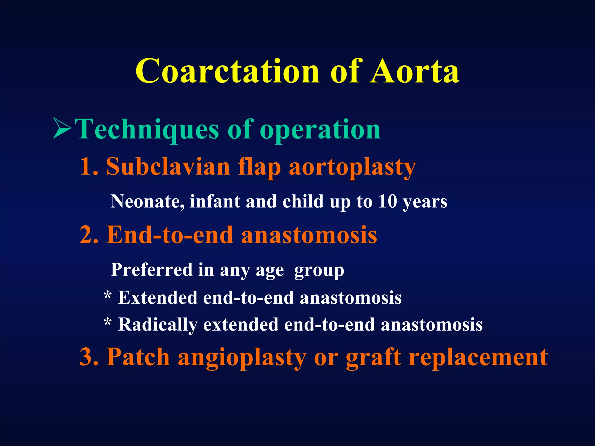 Coarctation Of Aorta | PPT