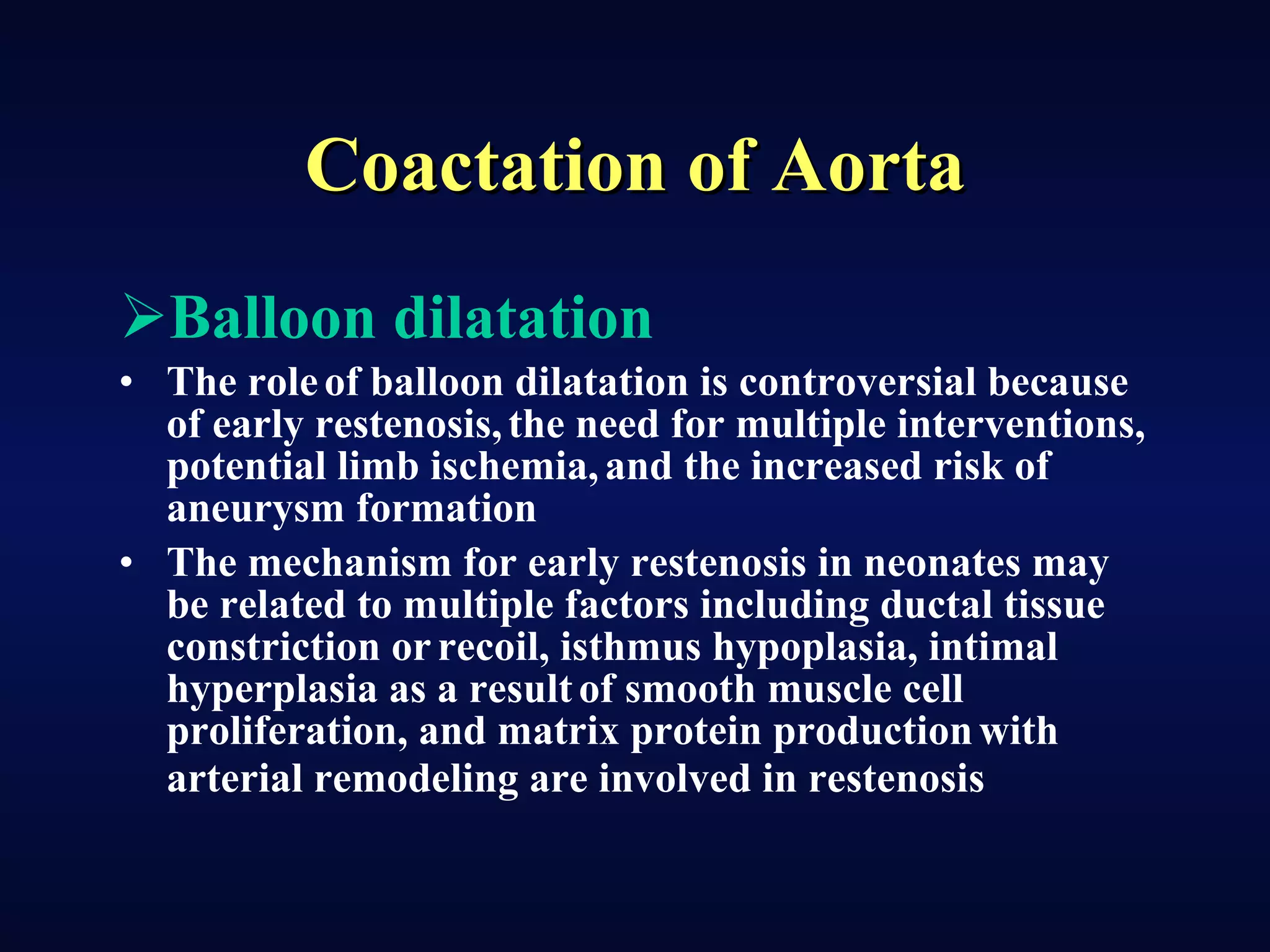 Coarctation Of Aorta | PPT