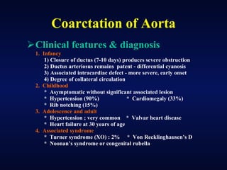 Coarctation Of Aorta | PPT