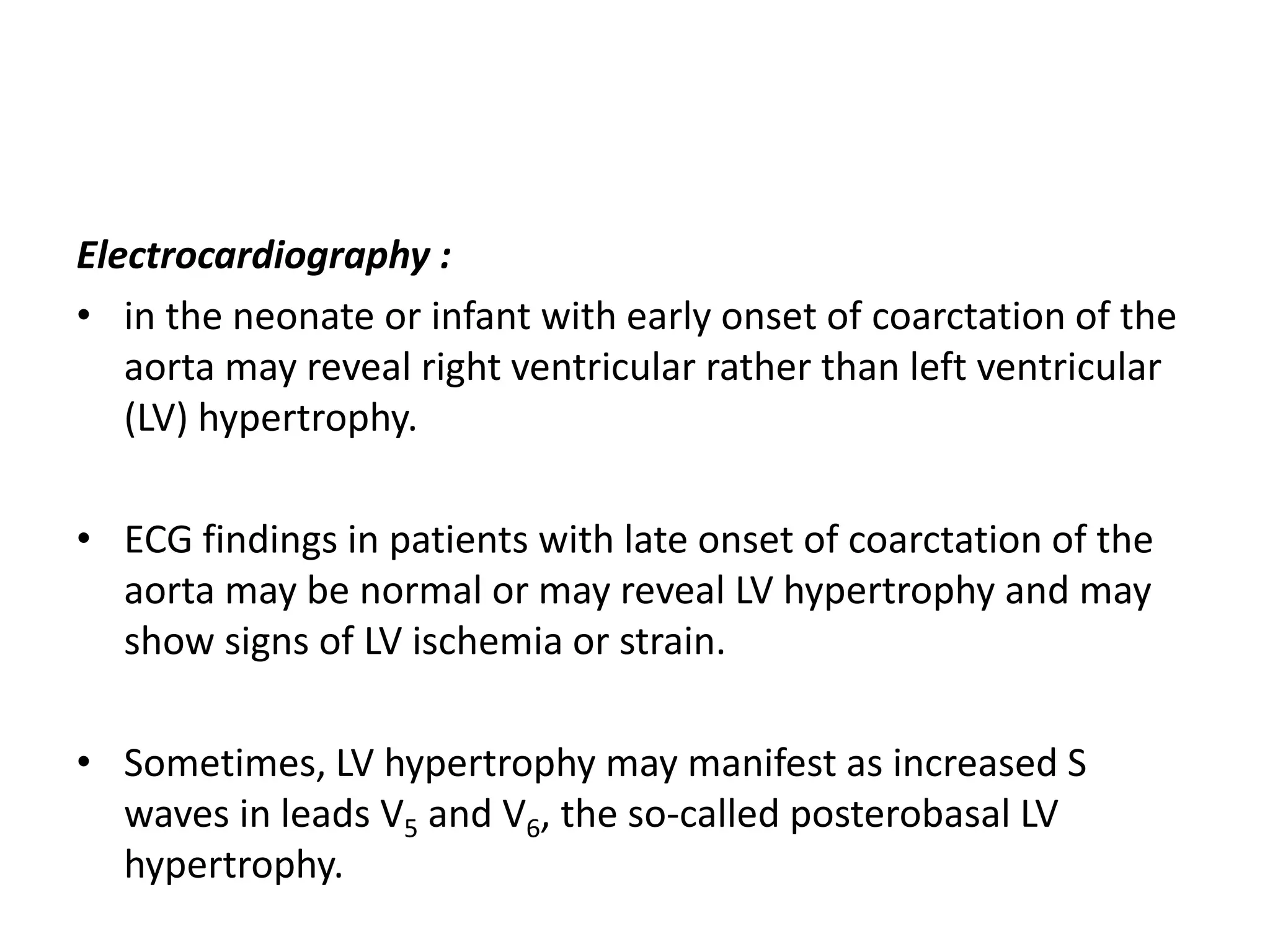 Coarctation of aorta | PPTX