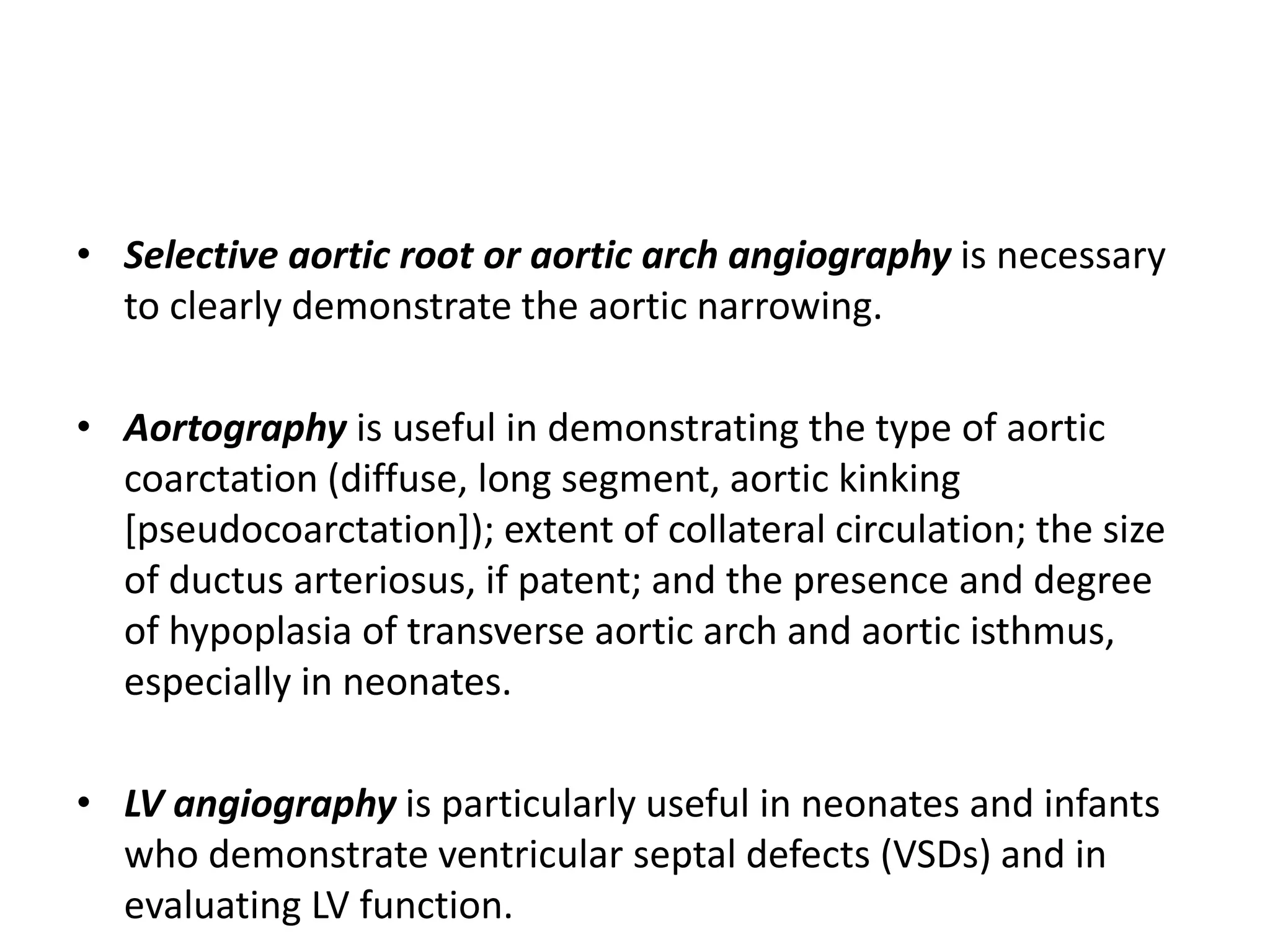 Coarctation of aorta | PPTX