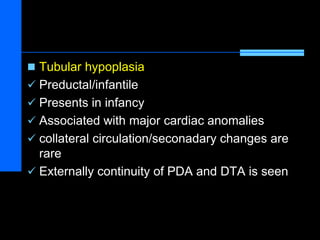 Preductal Coarctation Of Aorta