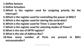 Computer organization & ARM microcontrollers module 3 PPT | PPTX