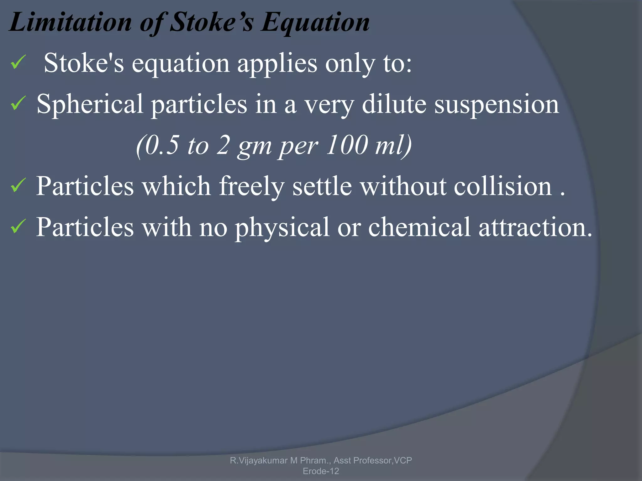 PHYSICAL PHARMACEUTICS II COARSE DISPERSION | PPTX