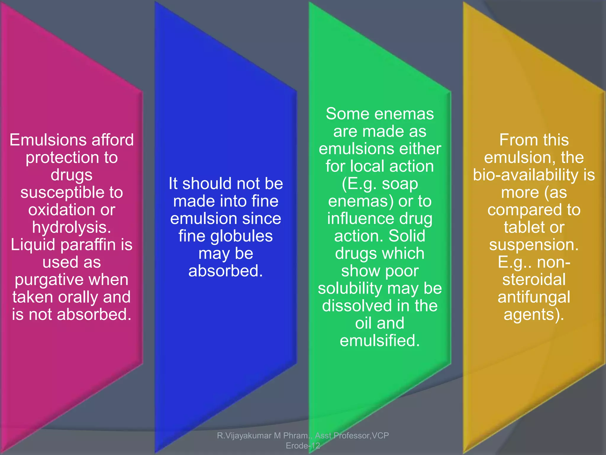PHYSICAL PHARMACEUTICS II COARSE DISPERSION | PPTX
