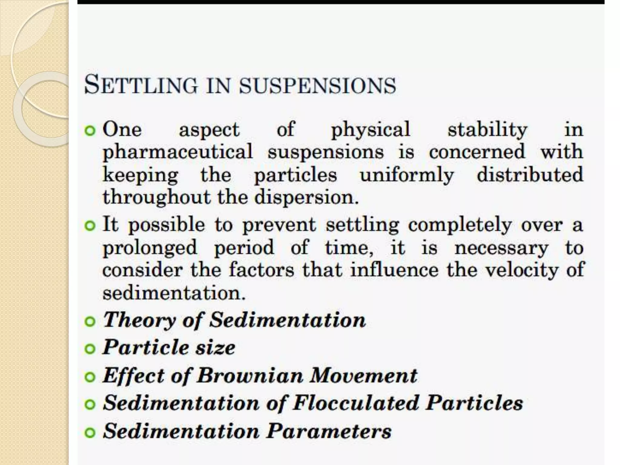 Coarse dispersion | PPTX