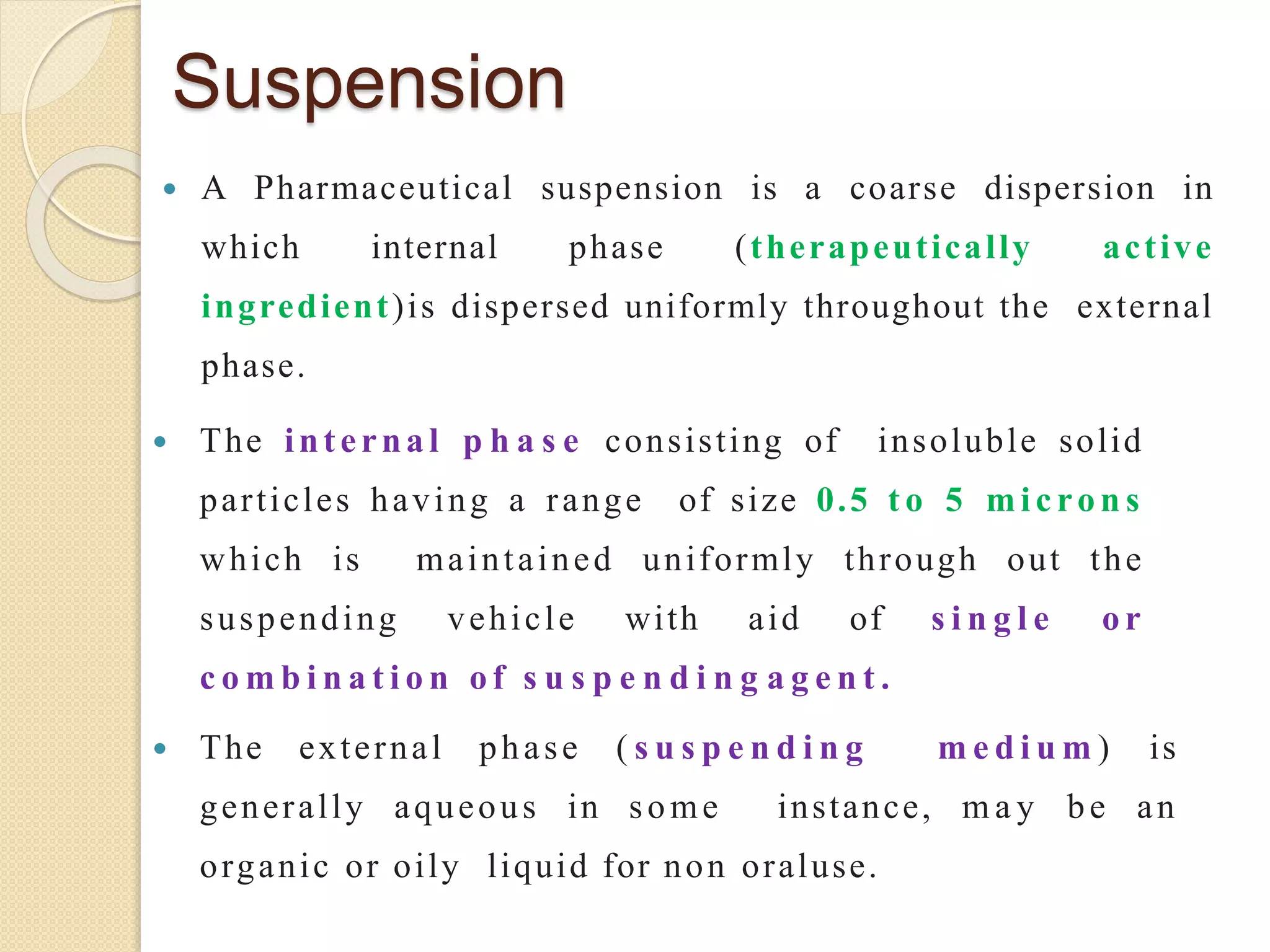 Coarse dispersion | PPTX