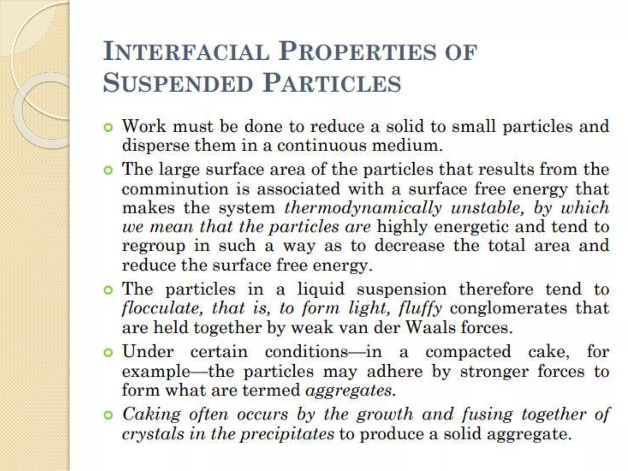 Coarse dispersion | PPTX