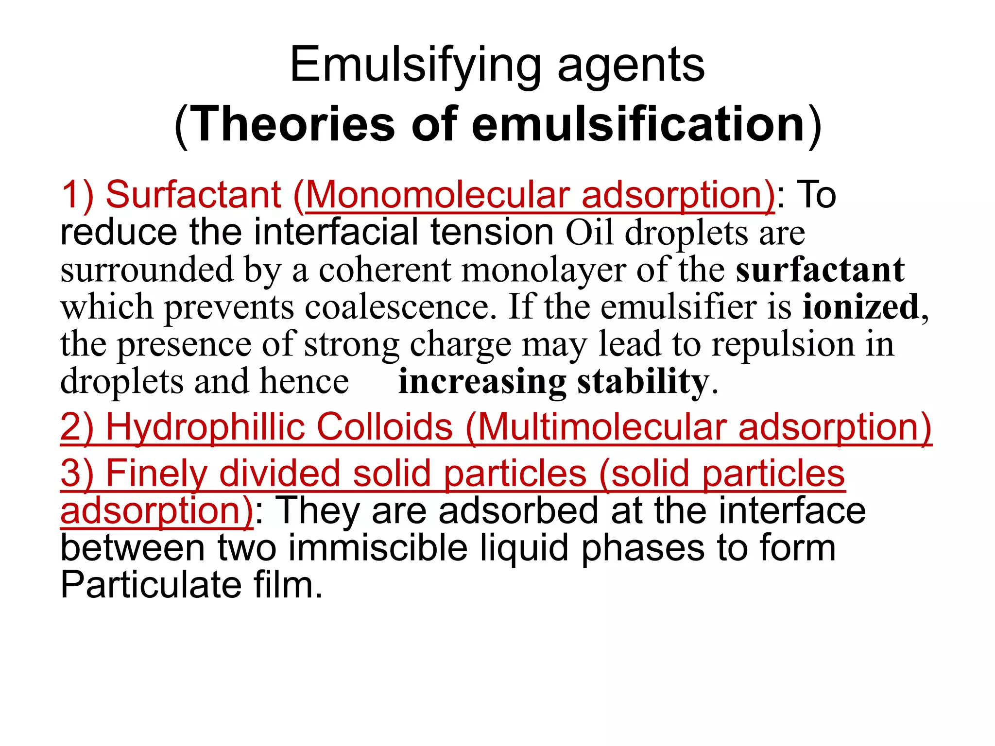 Pharmaceutical Emulsion | PDF