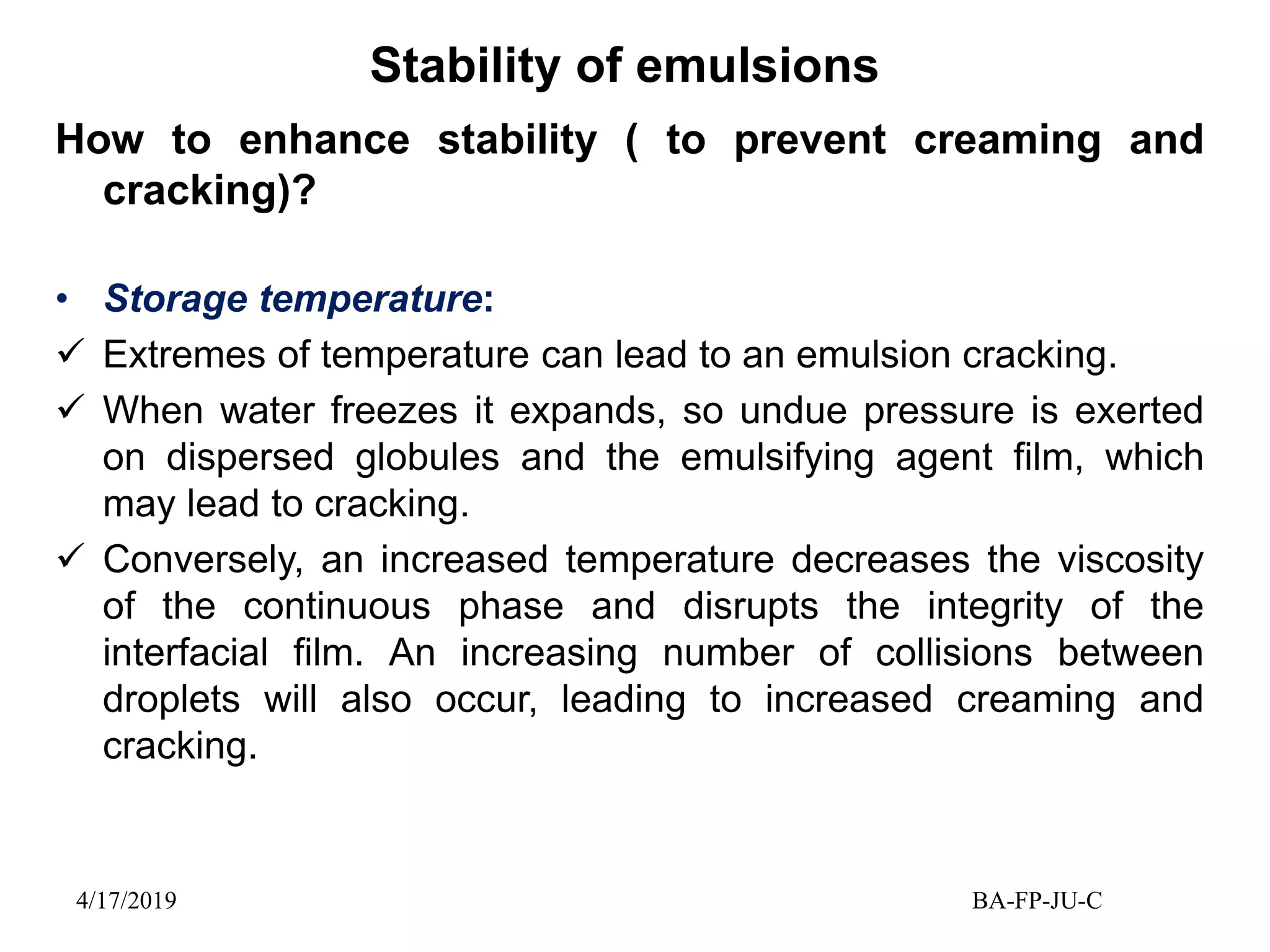 Pharmaceutical Emulsion | PDF