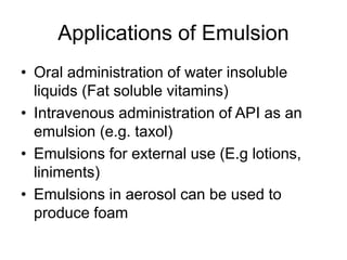 Pharmaceutical Emulsion | PDF