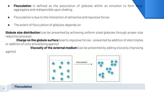 Coarse dispersions emulsions | PPT