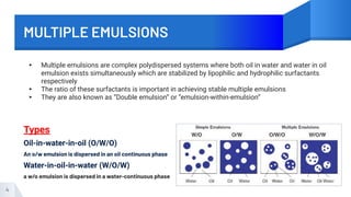 Coarse dispersions emulsions | PPT