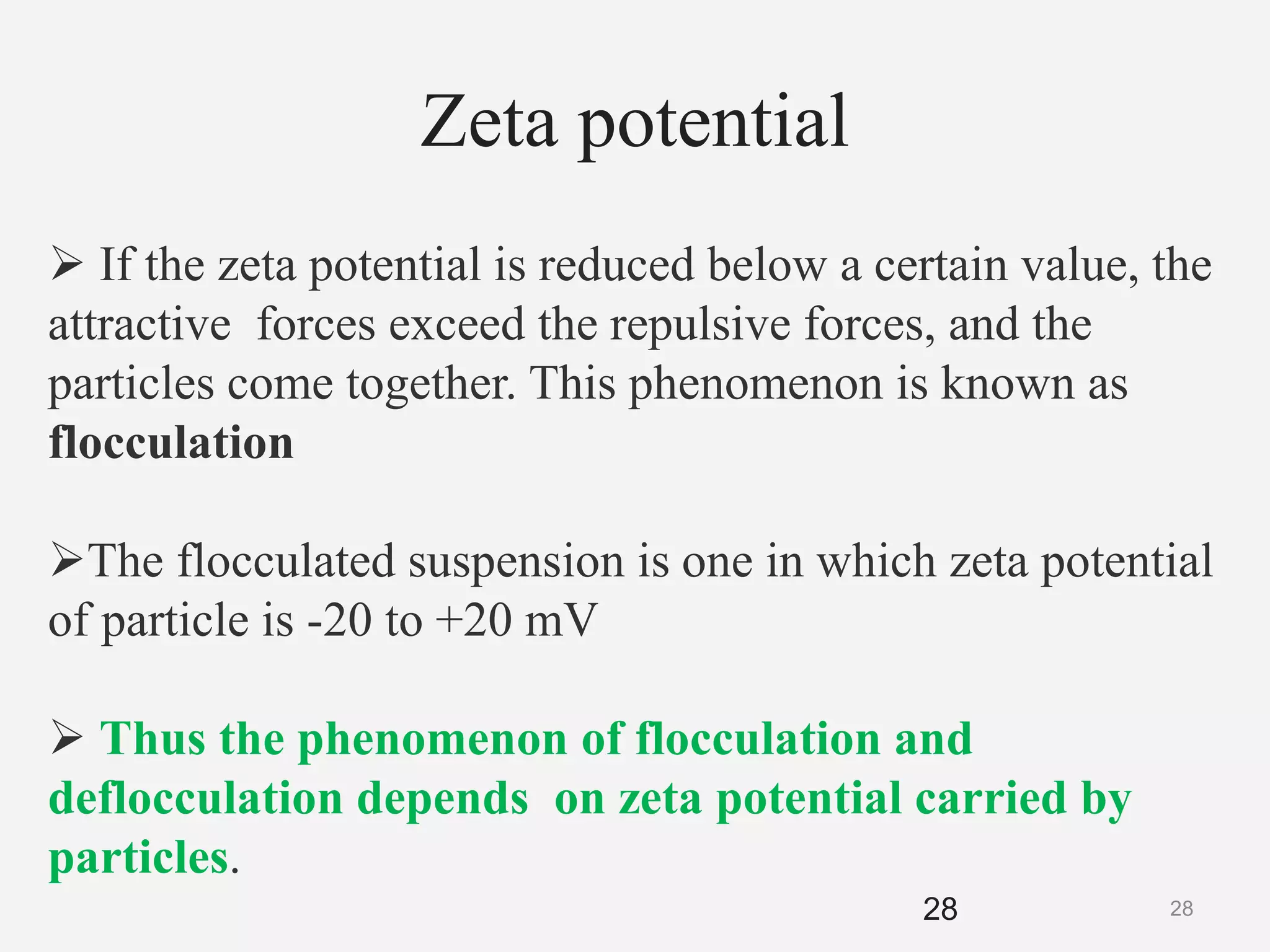 Coarse dispersion suspension | PDF