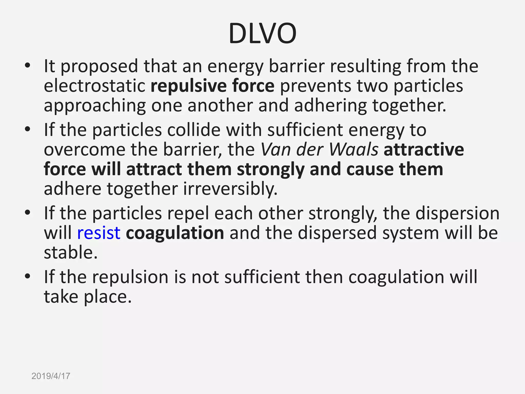 Coarse dispersion suspension | PDF