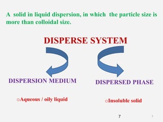 Coarse dispersion suspension | PDF