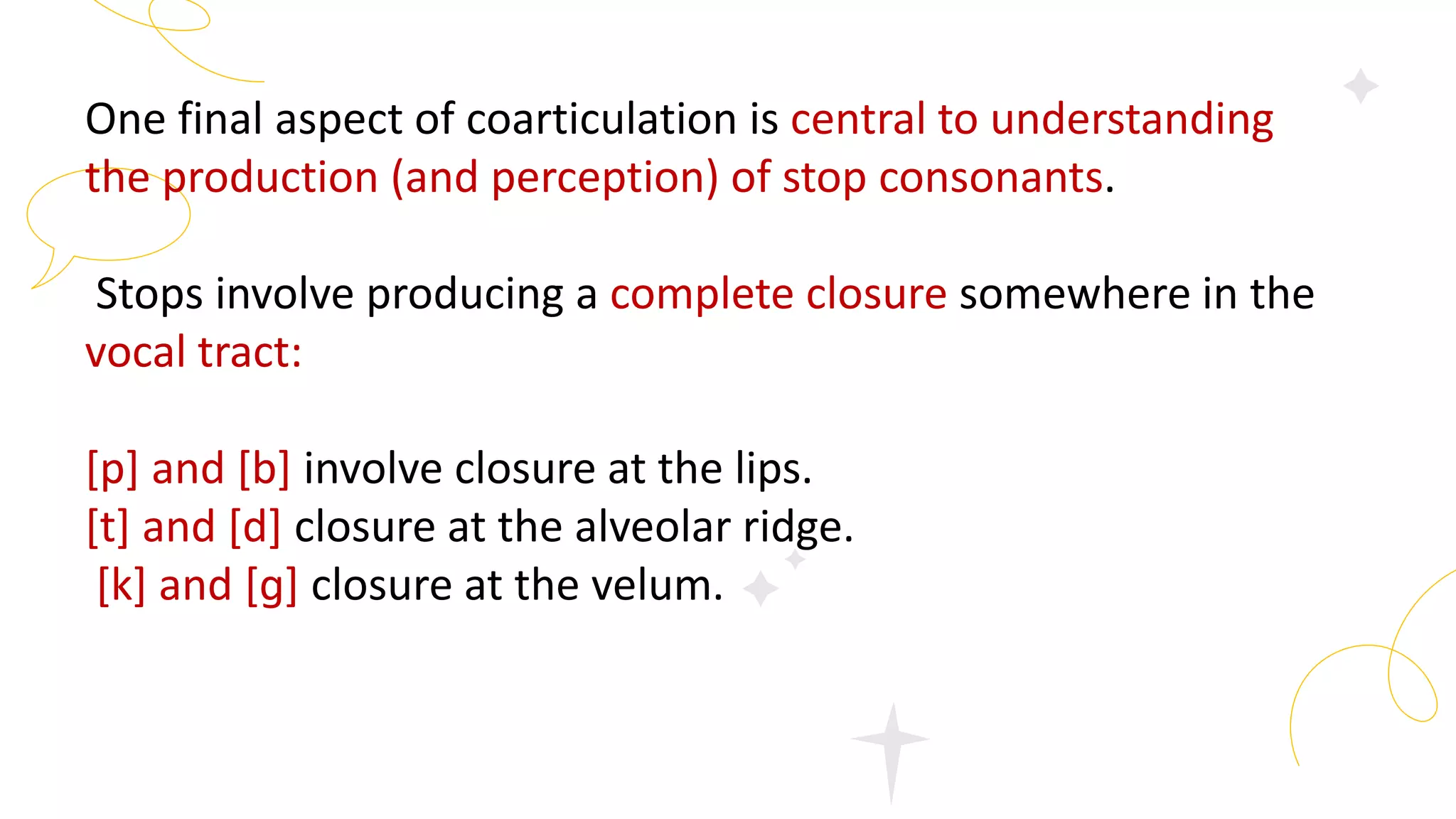Coarticulation | PPTX