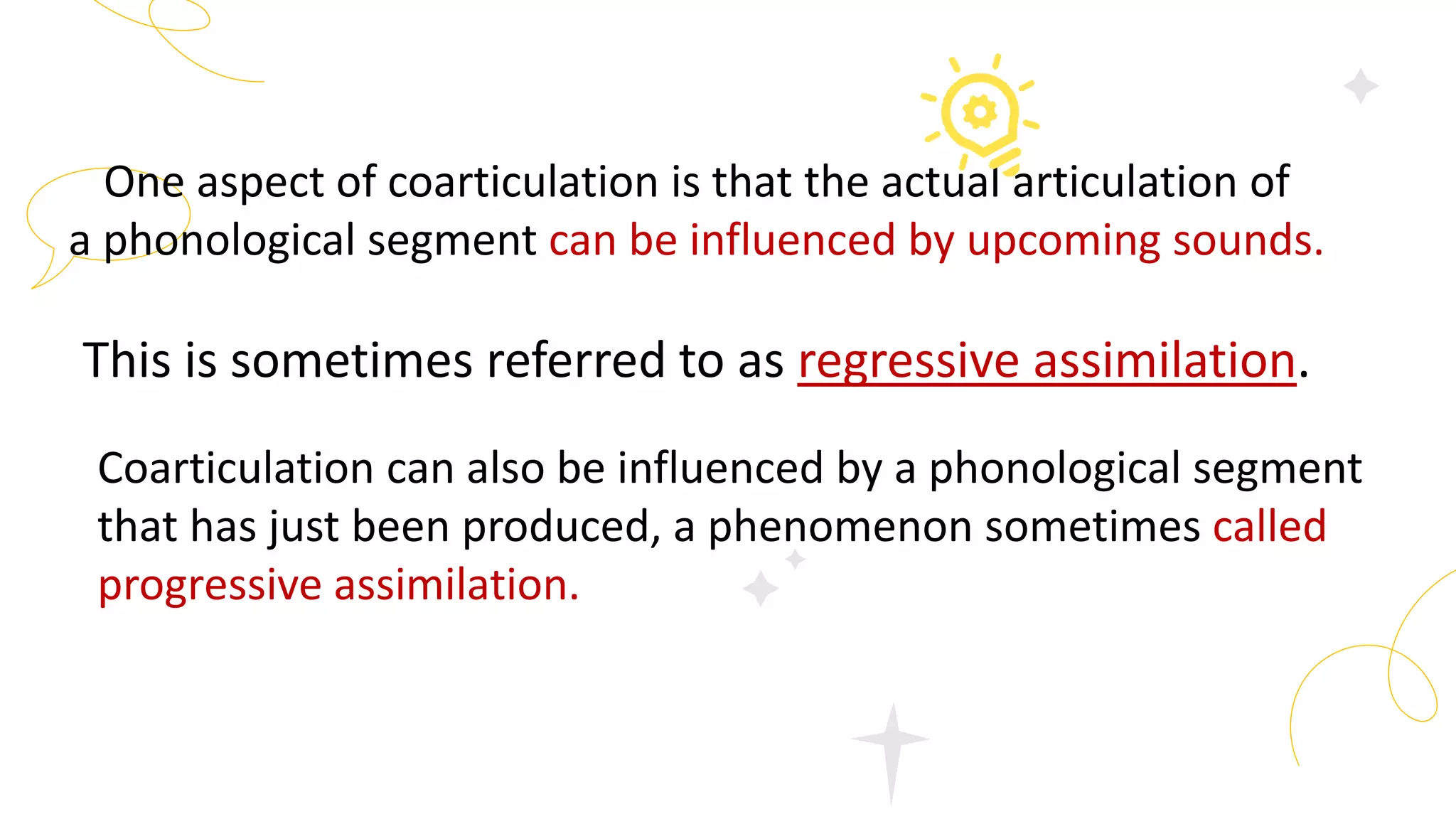 Coarticulation | PPTX