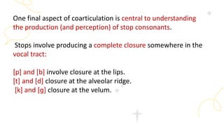 Coarticulation | PPTX