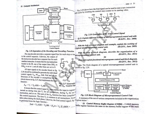 Computer Organisation And Architecture Notes By Shivanipdf Technology And Computing